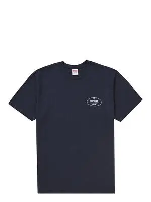 Supreme Crest Tee Shirt - Navy Blue