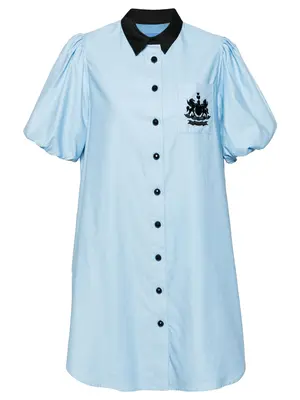 MACGRAW Ivy League Shirt Dress - Blue