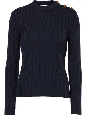 Max Mara Lari Wool Sweater - Blue