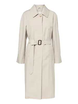 Max Mara Orleans Belted Coat - White