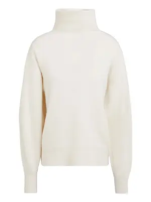 Zimmermann Wool And Cashmere-Blend Turtleneck Sweater Ivory