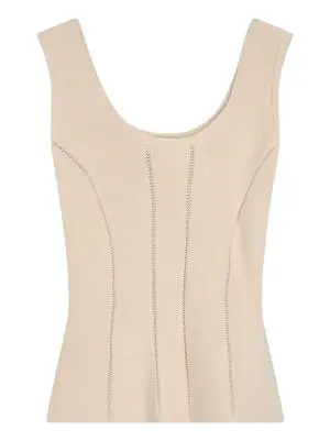 Zimmermann Knitted Tank - Cream