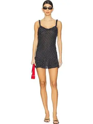 knee length dresses for ladies Ardelle Embellished Mini Dress S / White main image 0