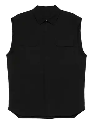 Rick Owens Jumbo Sl Gilet - Black