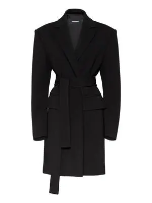 Dsquared2 Belted Coat - Black