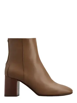 TOD'S 70mm Leather Ankle Boots - Brown