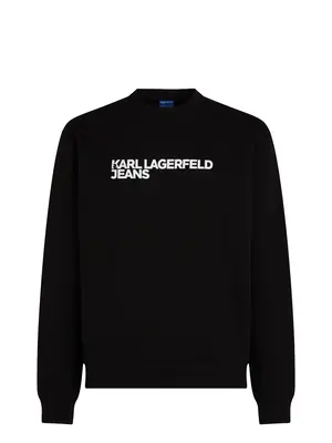 Karl Lagerfeld Essential Logo Sweatshirt - Black