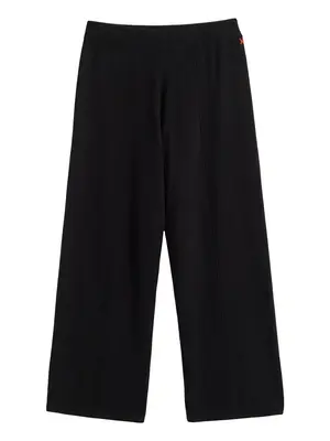 Chinti & Parker Wide-leg Cropped Trousers - Black