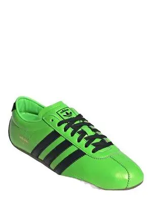 Adidas Adidas Tokyo Decon Low Top Leather Sneakers Green/ Black/ Gold Met