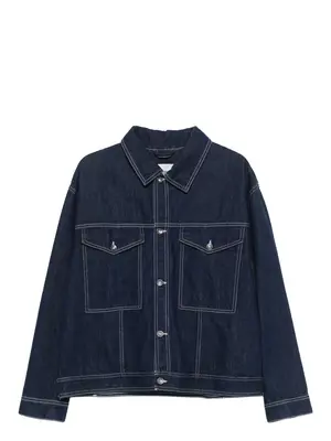Henrik Vibskov Cosmos Denim Jacket - 787 Navy Denim