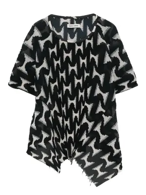Henrik Vibskov Henrik Vibskov Thumb Plissé Blouse Black