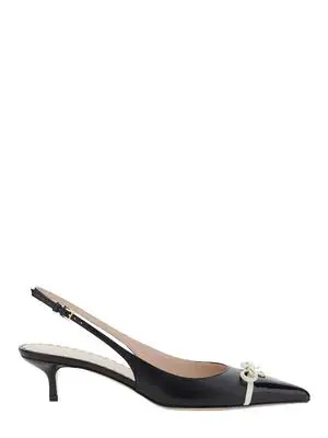 Valentino Garavani 45mm Bepointy Slingback Pumps - Black