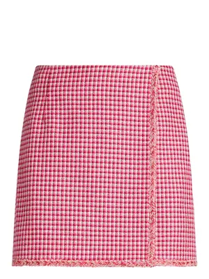 ETRO ETRO Micro-Check Mini Skirt