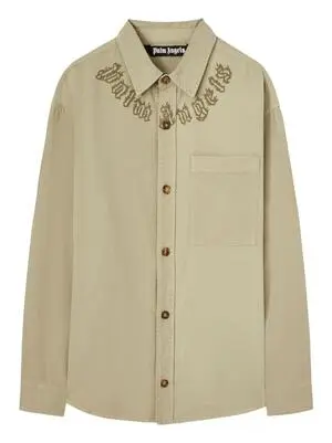 Palm Angels Printed Shirt - Neutrals