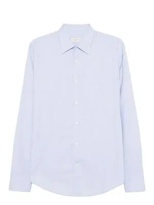 FURSAC Patterned-jacquard Shirt - Blue