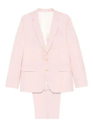 FURSAC Patterned-jacquard Suit - Pink