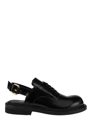 Moschino Buckle-fastening Oxford Shoes - Black