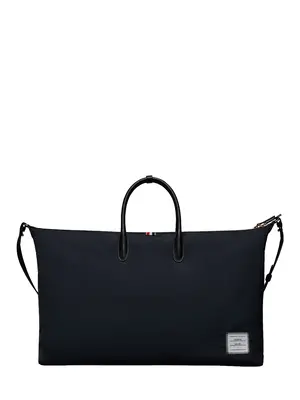Thom Browne Logo-patch Bag - Black