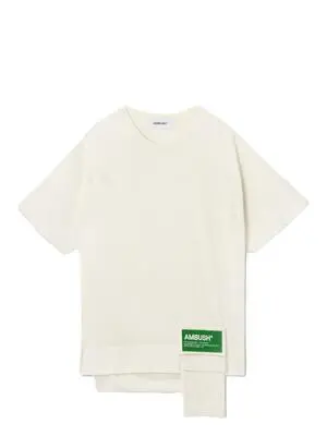 AMBUSH New Waist Pocket T-shirt - Tofu/fern Green