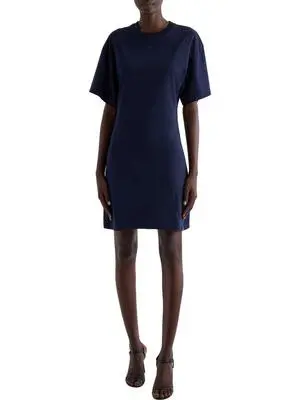 COURREGES Courrèges AC Cotton Minidress Navy