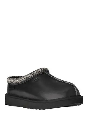 UGG Tasman Leather Slipper - Black