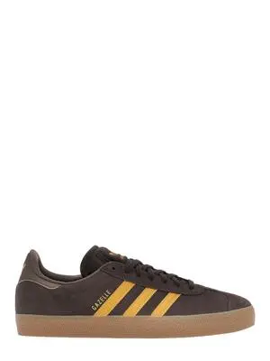 Adidas Gazelle Adv Sneakers - Dark Brown/preloved Yellow/earth Strata