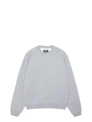 StÜssy Fleece Raglan Crew - Grey Heather