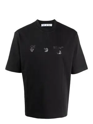 OFF-WHITE Offwhite Oversized Drowning Logo Vintage T-shirt