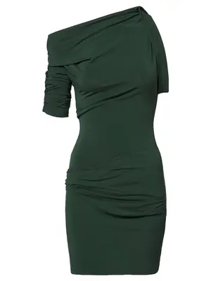 Jacquemus Drapeado Minidress - Green