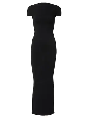 Khaite Basile Maxi Dress - Black