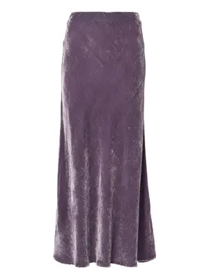 Velvet By Graham & Spencer Eza Maxi Skirt - Purple
