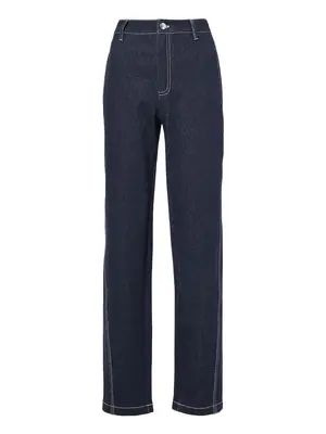 Max Mara Zibello High-rise Straight Jeans - Blue
