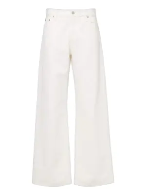 Ralph Lauren Mid-rise Wide-leg Jeans - White