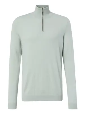 Le Kasha Dared Cashmere Half-zip Sweater - Blue