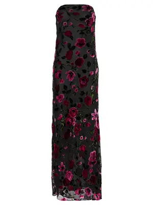 RODARTE Velvet Devoré Gown - Multicoloured