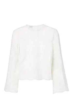 Giambattista Valli Lace Blouse - White