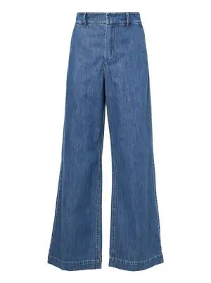 Max Mara Bjono Buono Wide-leg Jeans - Blue