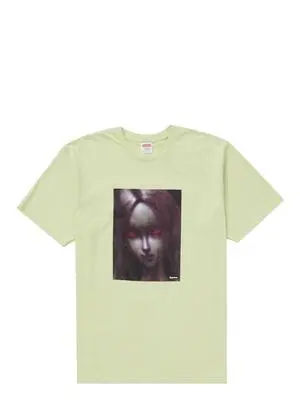 Supreme Red Eyes Tee Shirt Pale Mint