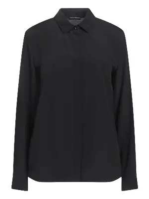 Emporio Armani Crepe Shirt - Black