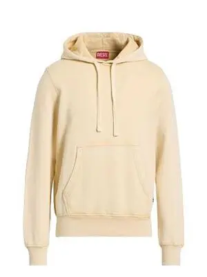 DIESEL Cotton Terry Sweatshirt - Beige