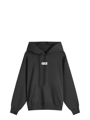 MAISON MARGIELA Numbers Patch Logo Hoodie - Black