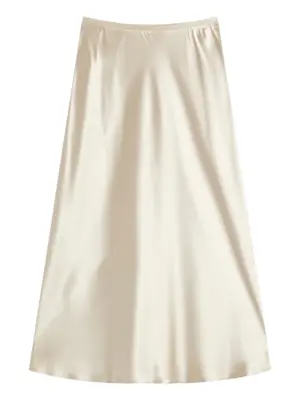MAX MARA Max Mara Carnet Silk Midi Skirt