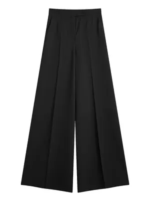 Max Mara Ninfa Wool Trousers - Black