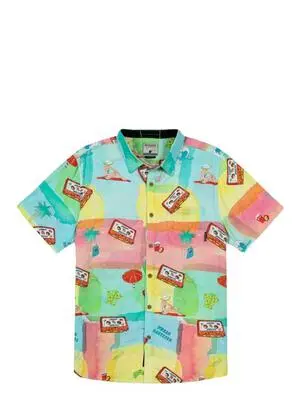 BAJA LLAMA Fresh Squeezednighthawk Button Up - Multi