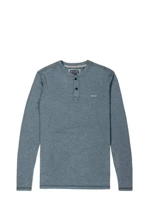 BAJA LLAMA Henley - Dark Grey