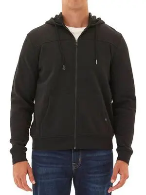 THREADS 4 THOUGHT Dante Triblend Fleece Zip Hoodie - Black