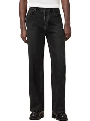 ALLSAINTS Lenny Regular-fit Jeans - Washed Black