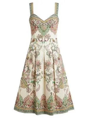 Etro Sleeveless Dress White
