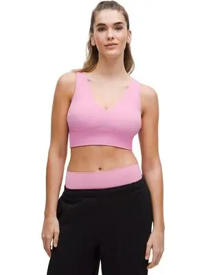 Lululemon Align™ V-neck Bra - Pink Frosting