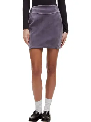 Lululemon Scuba Mid-Rise Mini Skirt Nightfall